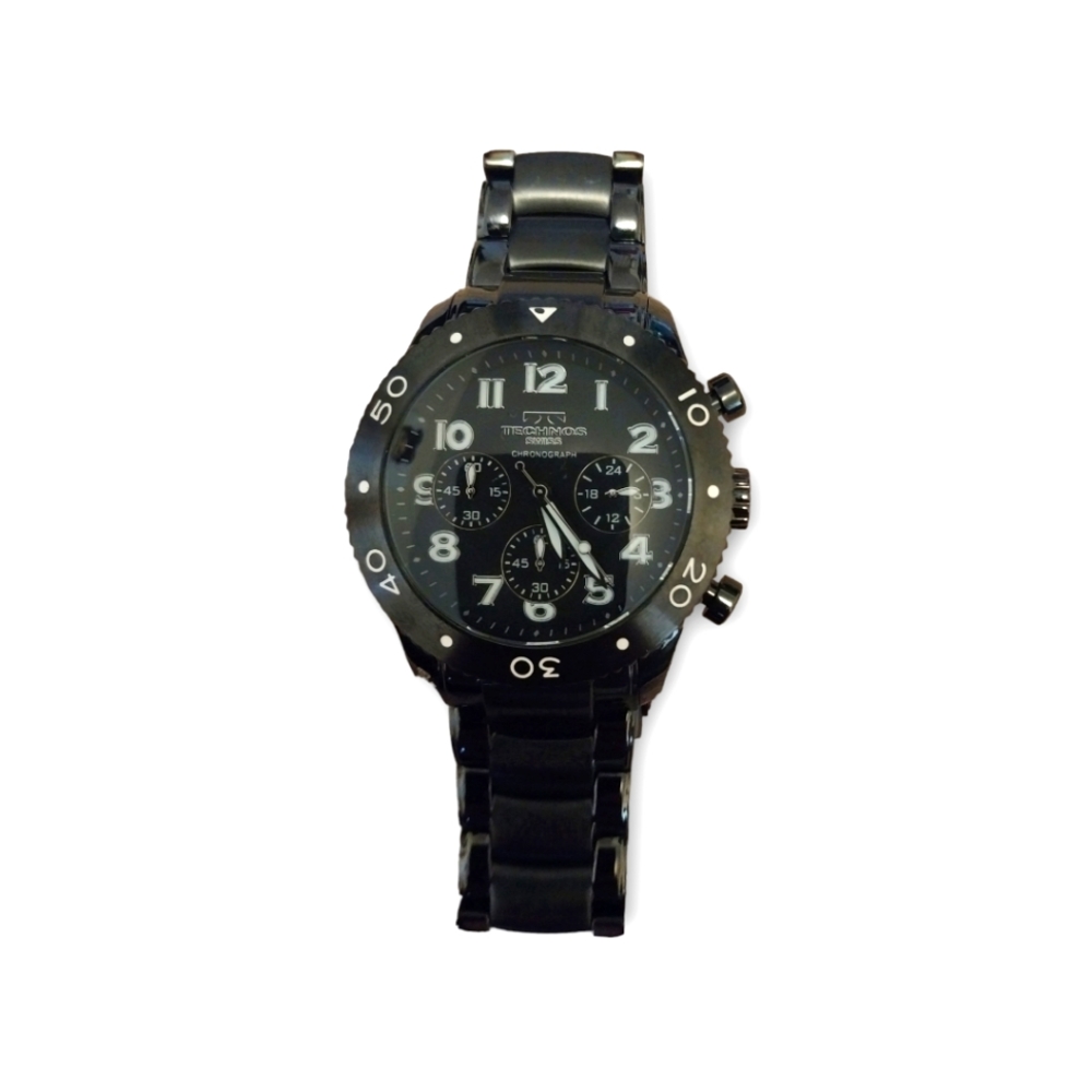 Technos Swiss Chronograph Stainless Steel Watch - Gem